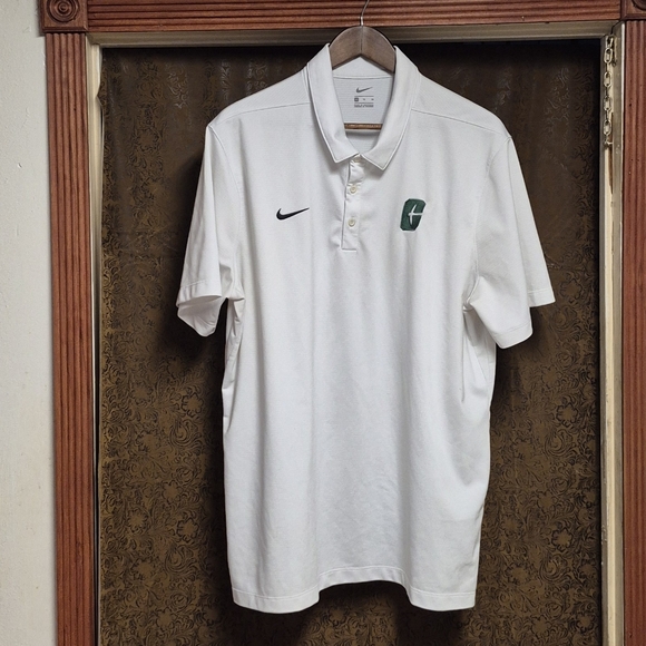 Nike | Shirts | Nike White Polo Shirt University Of North Carolina At ...